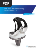 015 Exeter V40 Femoral Stem Using Modular Broach Surgical Technique For ...