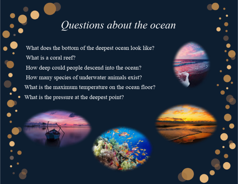 Questions About The Ocean | PDF
