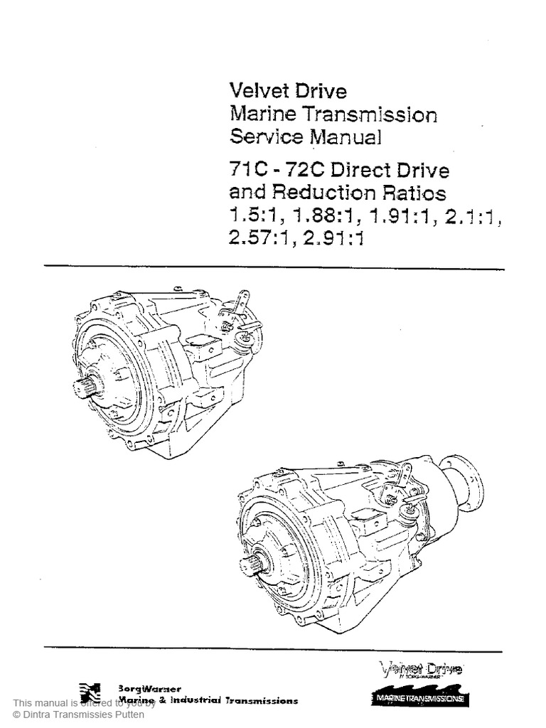 Dintra Transmissies Manual | PDF