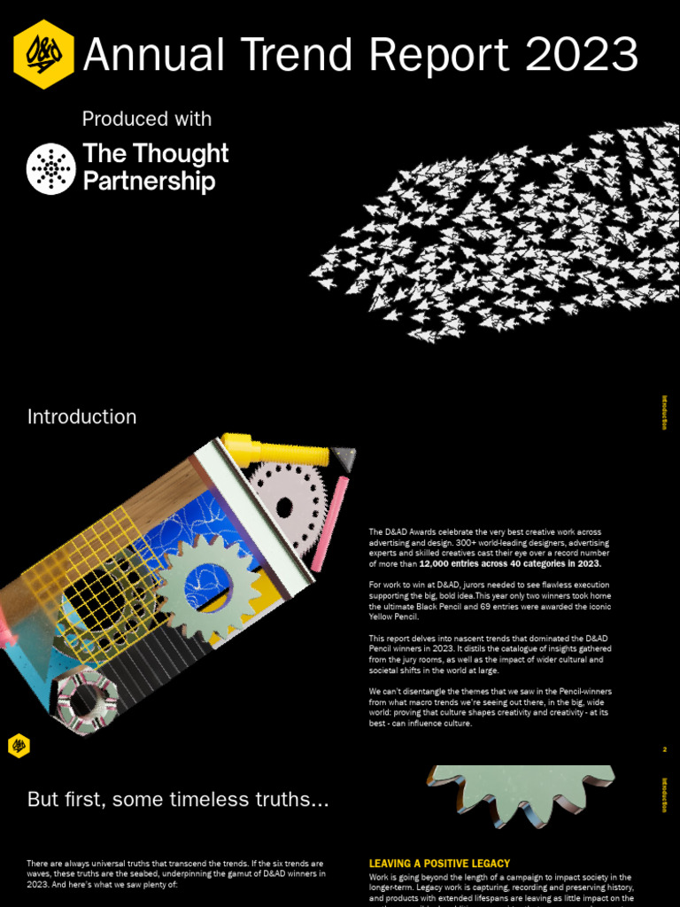 D&ad Annual Trend Report 2023 | PDF | Brand