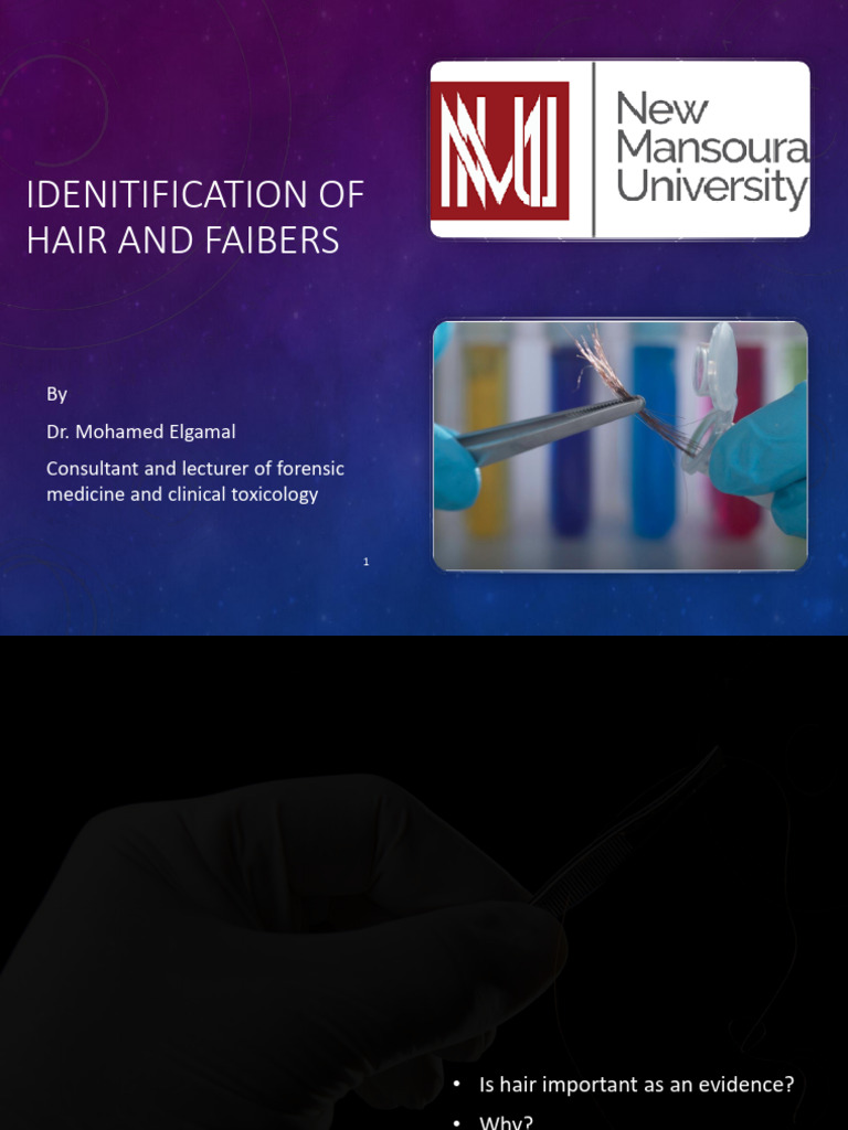 Idenitification of Hair | Download Free PDF | Hair