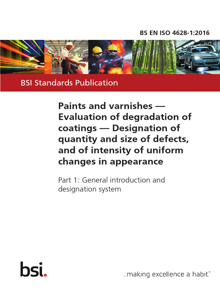 Iso 4628-1 2016 | PDF | International Organization For Standardization ...