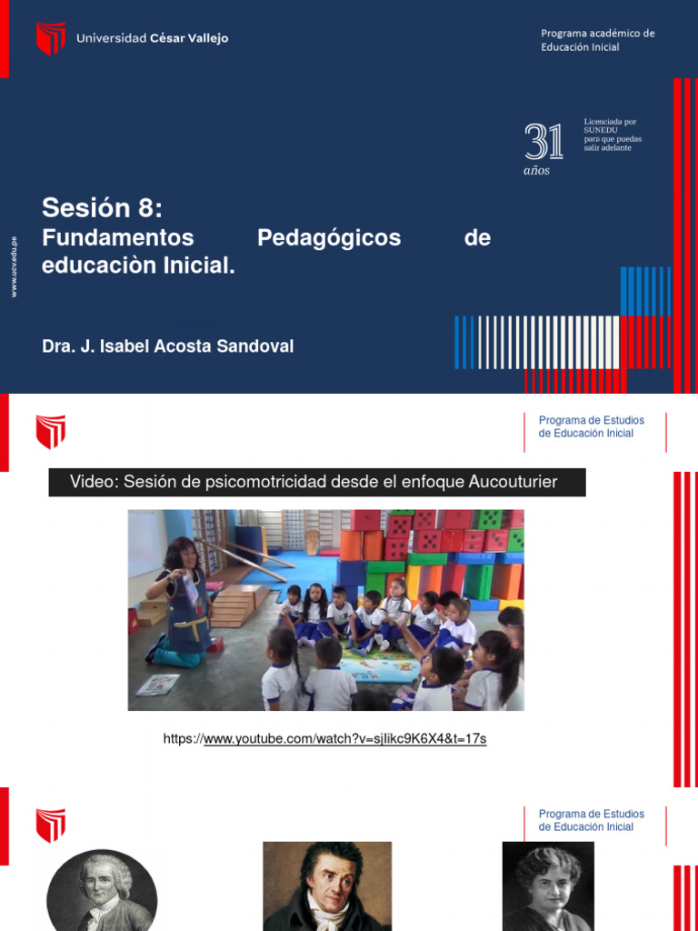 8 - PPT - Fundamentos Pedagogicos de Educacion Inicial | PDF ...