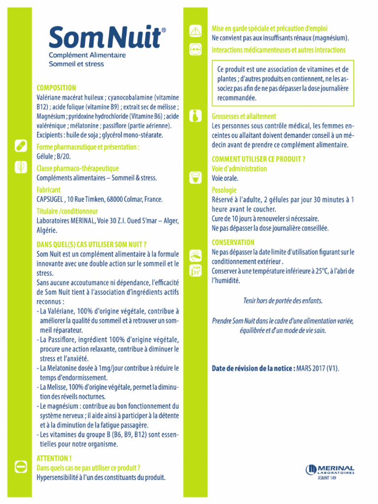 Somnuit - R Produit | PDF