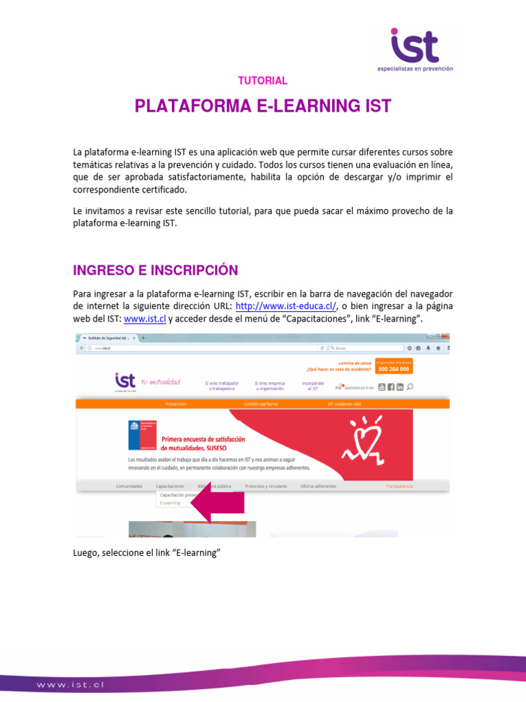 Tutorial E-Learning IST | PDF