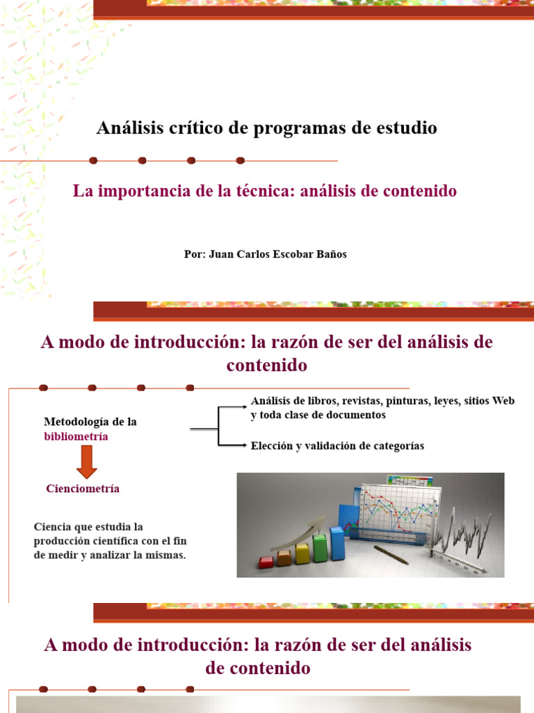 Análisis Crítico de Programas de Estudio | PDF | Science | Ciencia cognitiva