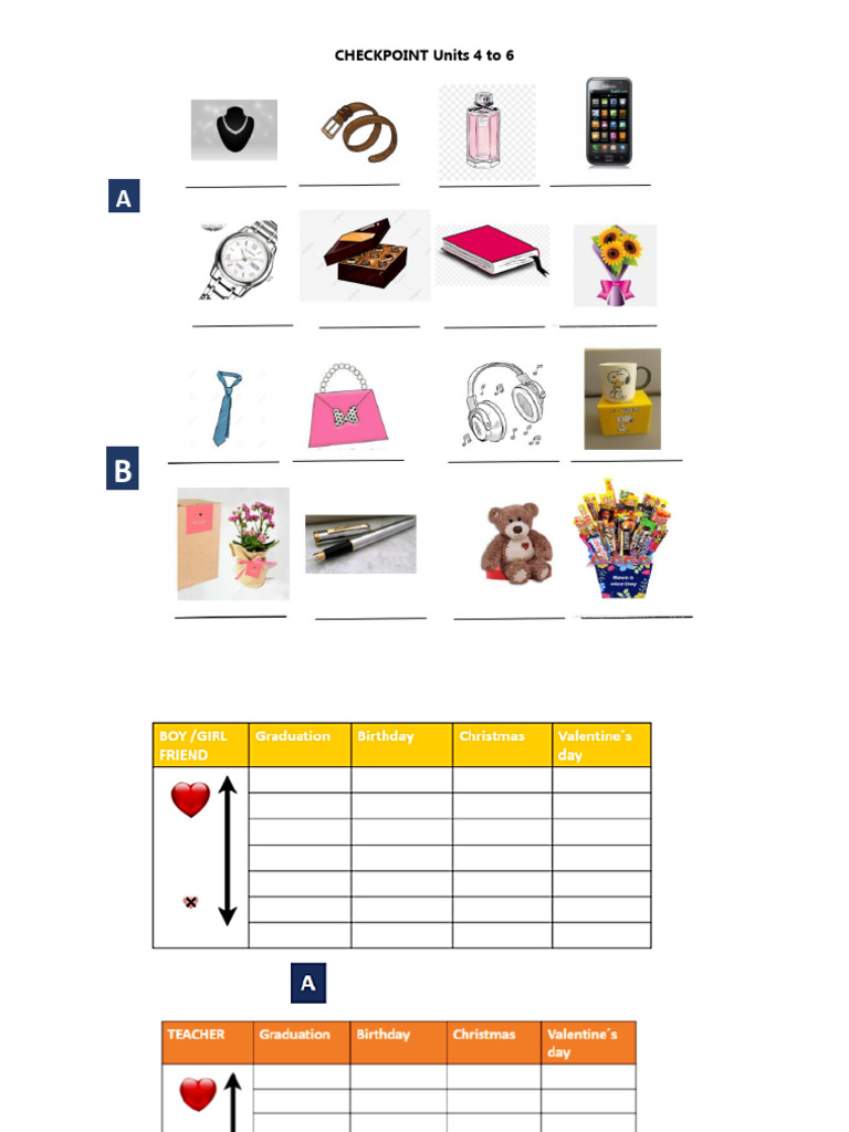 L6 - Level 2 - CHECKPOINT Units 4 to 6 worksheet | PDF