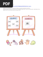 Cuadernillo Fonema M | PDF | Fonología | Fonética