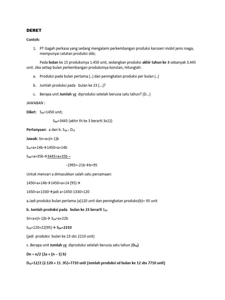 Catatan MTK | PDF | Metode & Bahan Ajar