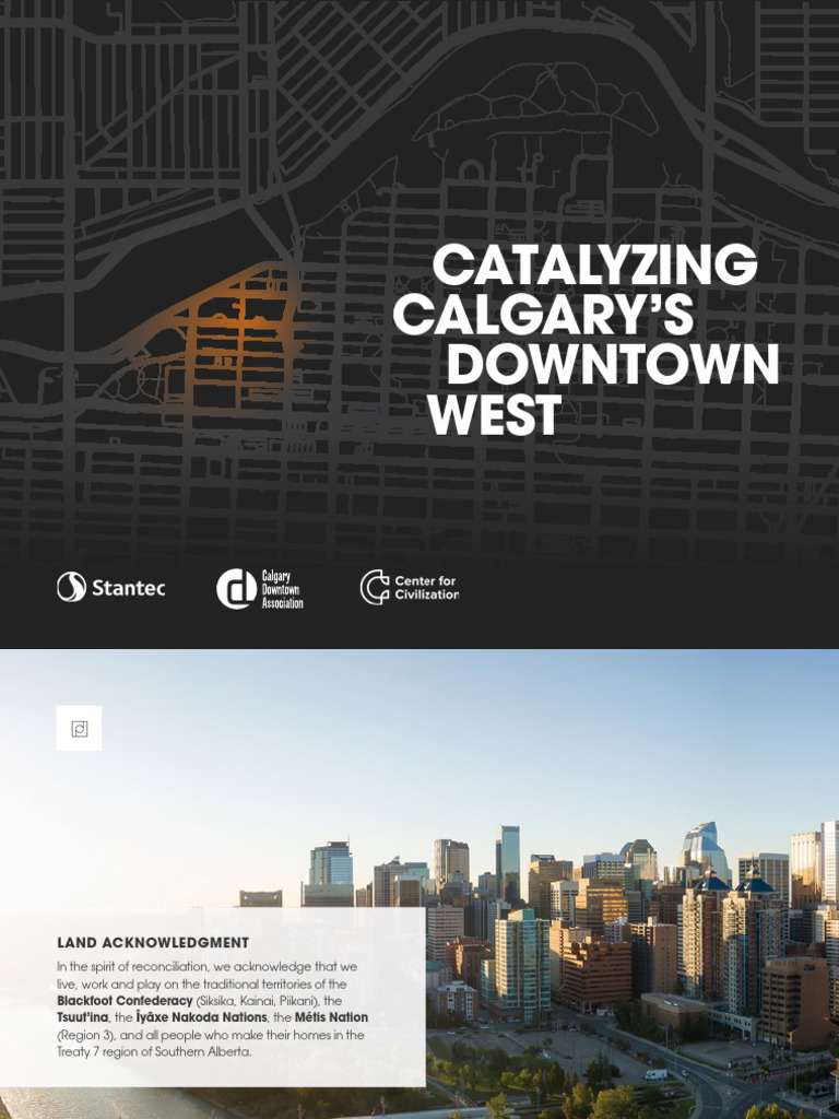 Catalyzing Calgary's Downtown West Plan | PDF | Policy | Urban Design
