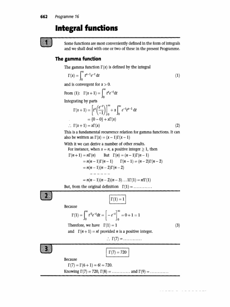 Gamma And Beta Functions Pdf
