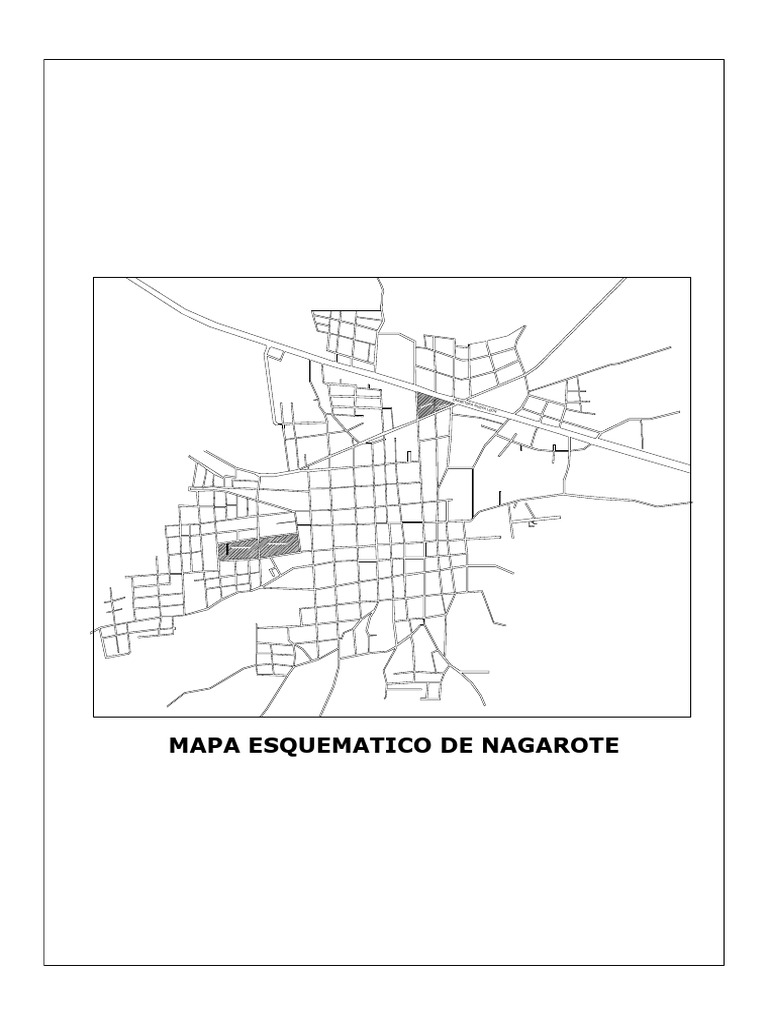 Mapa Esquemático de Nagarote | PDF