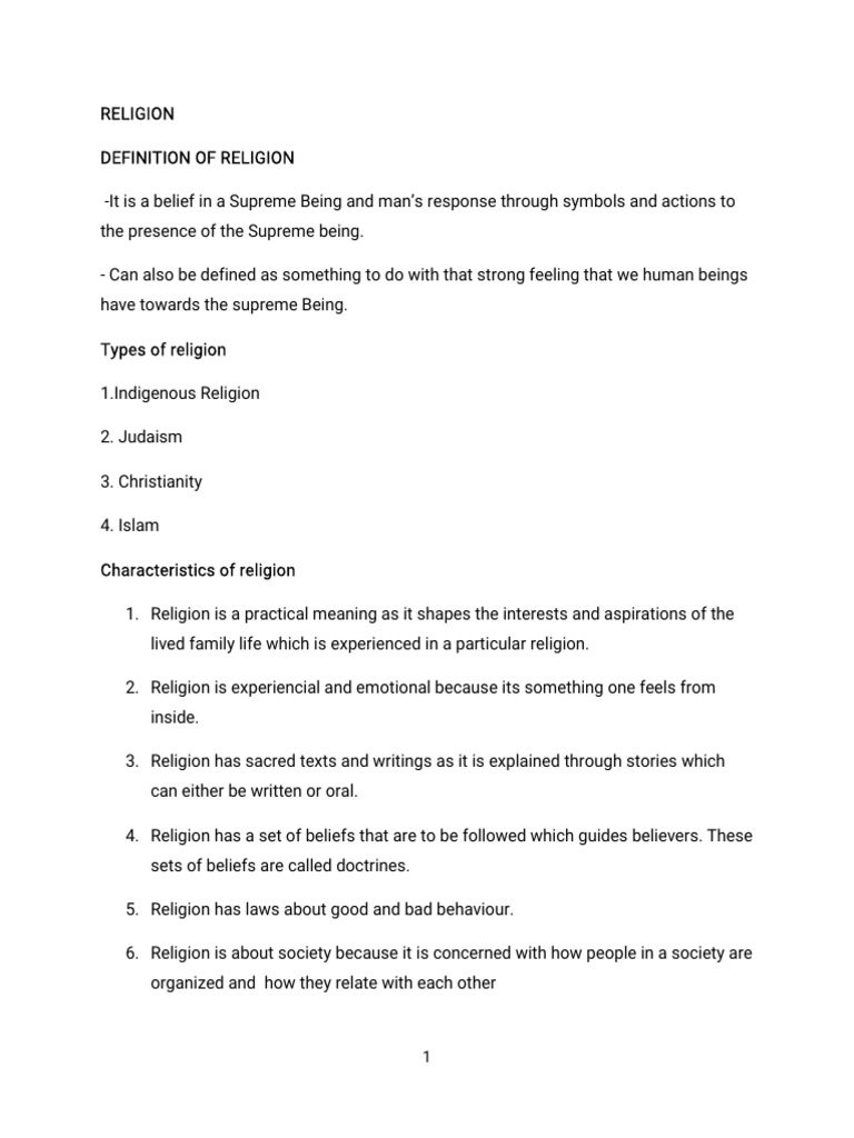 Frs Notes Form 3 Edited Draft | PDF