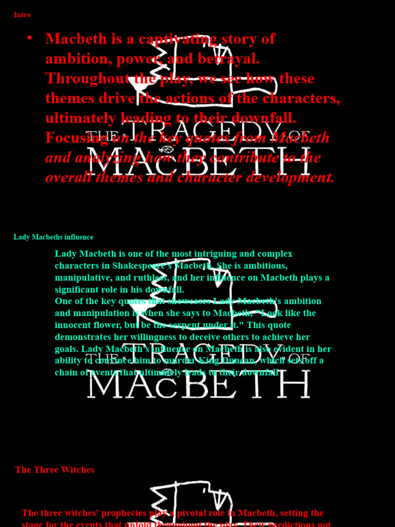 Macbeth | PDF