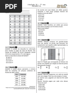 Simulado 7 (Mat. 5º Ano) - Blog Do Prof. Warles | PDF
