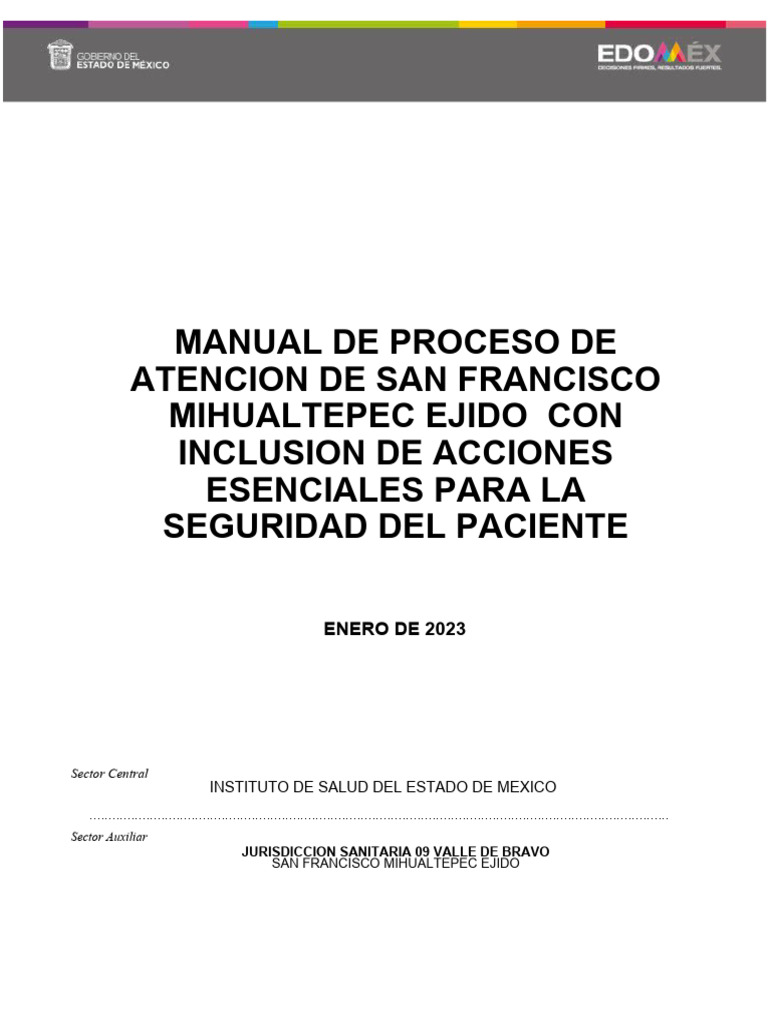 Manual Aesp 8 | PDF | Enfermería | México