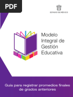 Guia Promedios Finales Grados Anteriores | PDF