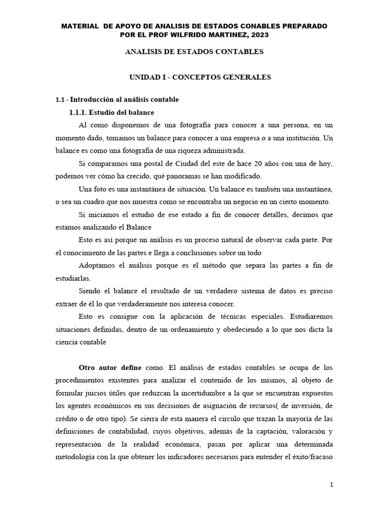 MATERIAL DE APOYO DE A.E.C para Alumno UPE | PDF | Contabilidad ...