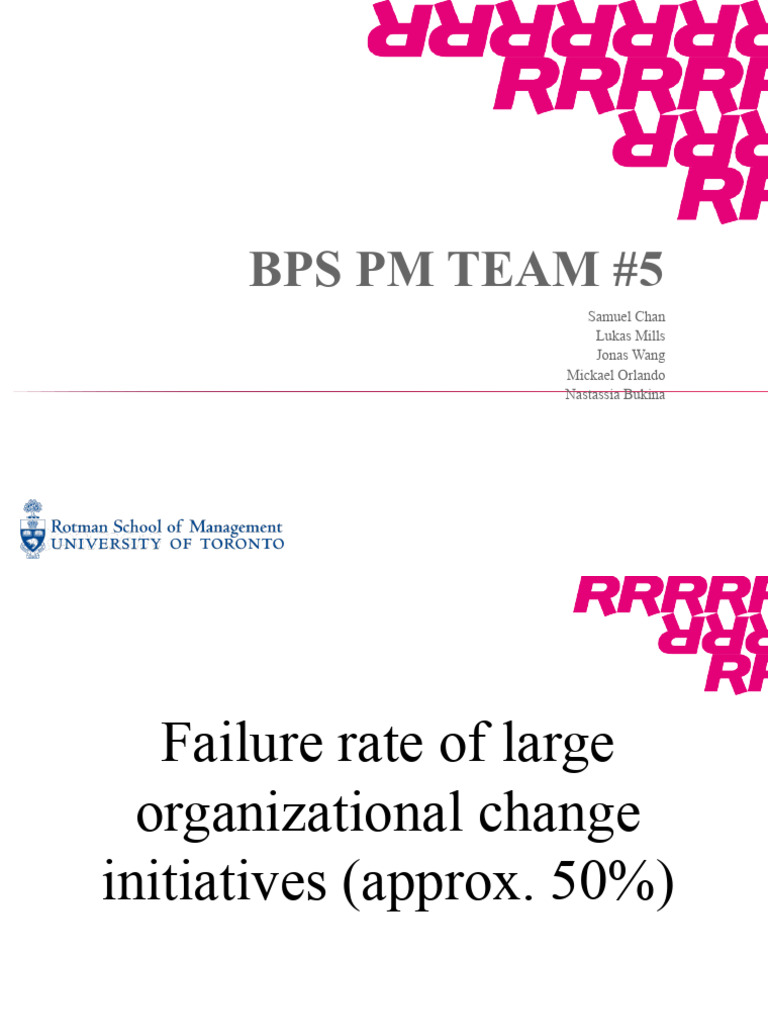 Team 5 BPS Presentation PM 5 | PDF
