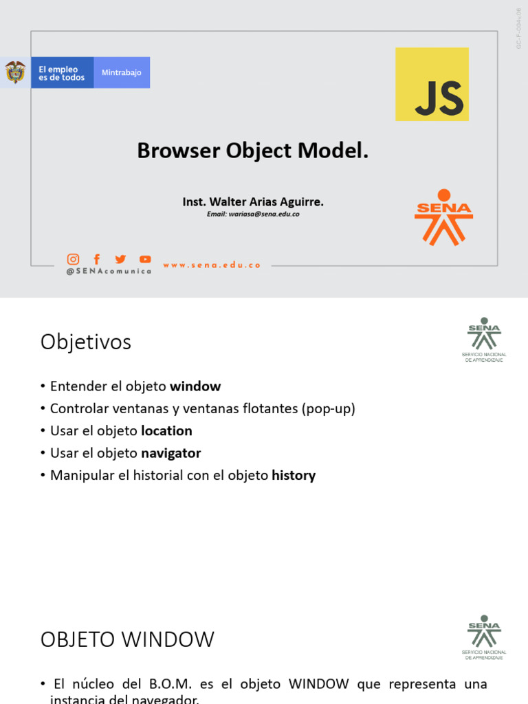 7. 2 Objeto Window | PDF | Script Java | Software
