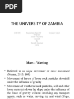 Mass Movement Prevention and Mitigation Guide | PDF | Erosion | Soil