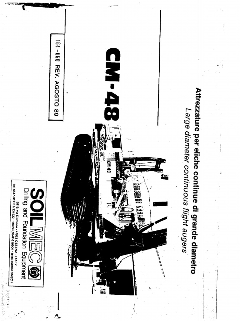 Manual y Planos CM 48 | PDF