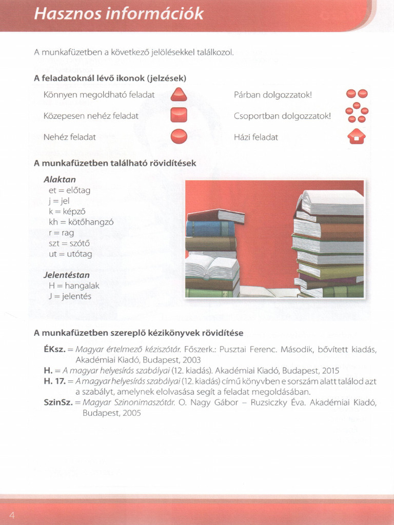 Nyelvtan Munkafuzet 5. Osztaly | PDF