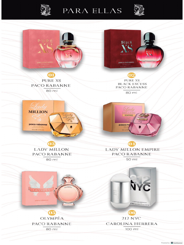 Catálogo Completo Perfumería | PDF