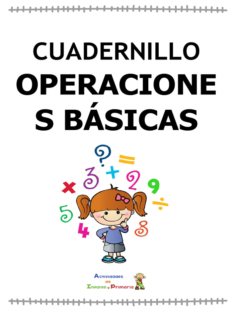 Cuadernillo Operaciones Basicas | PDF