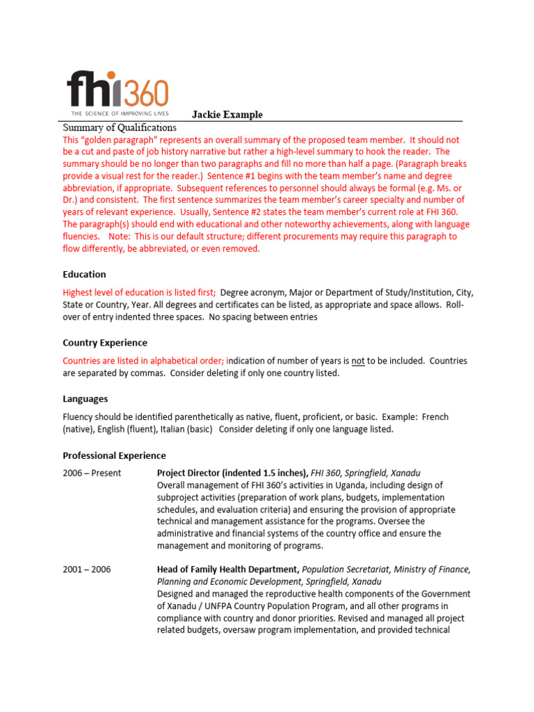 HR Careers Resume Template | PDF | Fluency | Paragraph