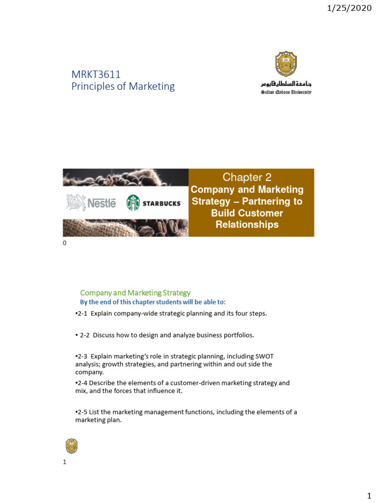 Studenst CH 2 2 | PDF | Marketing | Marketing Strategy