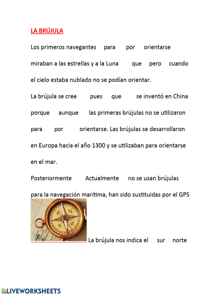 Texto La Brujula | PDF