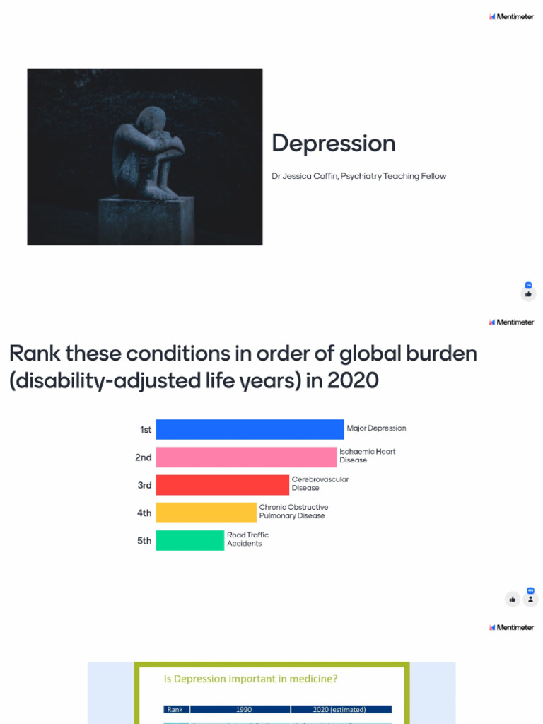 Depression slides | PDF