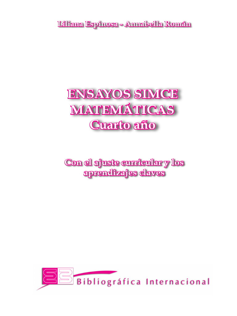 Master Simce Matem Ticas Pdf Muy Bueno Pdf Álgebra Multiplicación