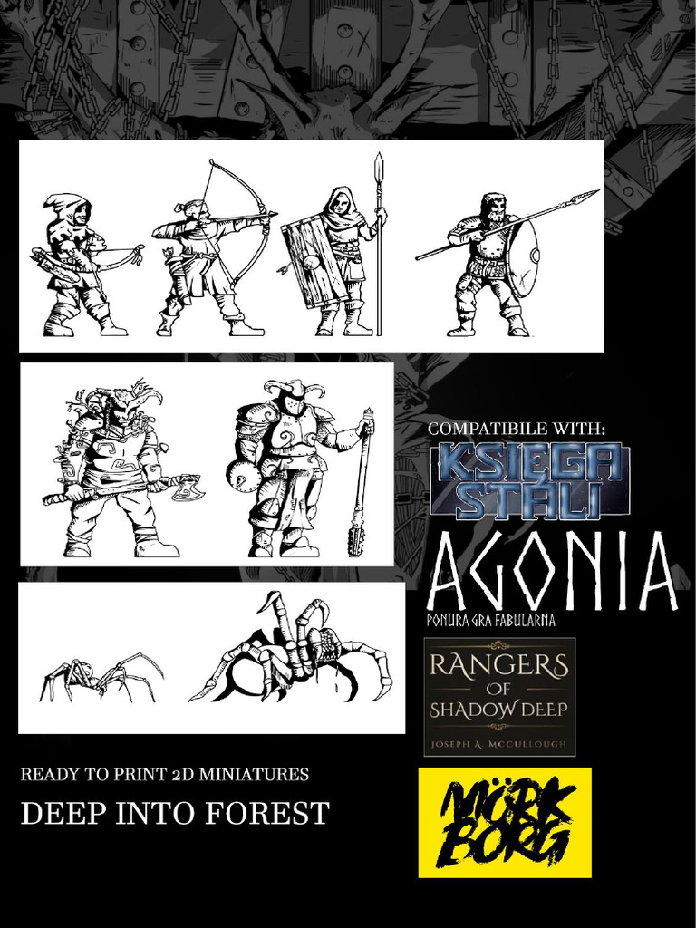 Classic Dark RPG TOKENS Set2 | PDF