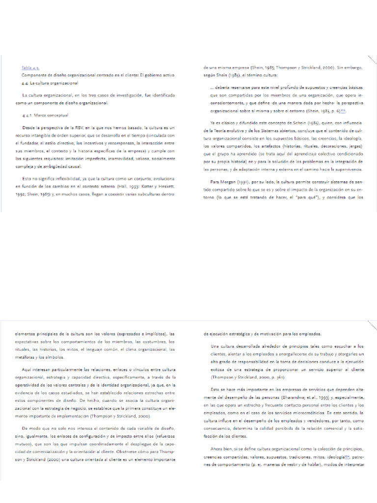 Diseño Organizacional Centrado en El Cliente - 4.4 | PDF