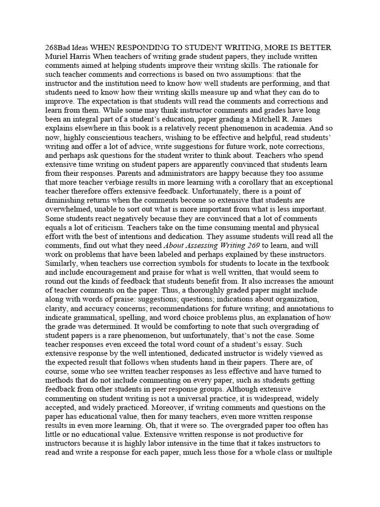 Overgrading Student Papers | PDF | Turnitin | Plagiarism