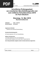 Deutsch MSA 2020 | PDF