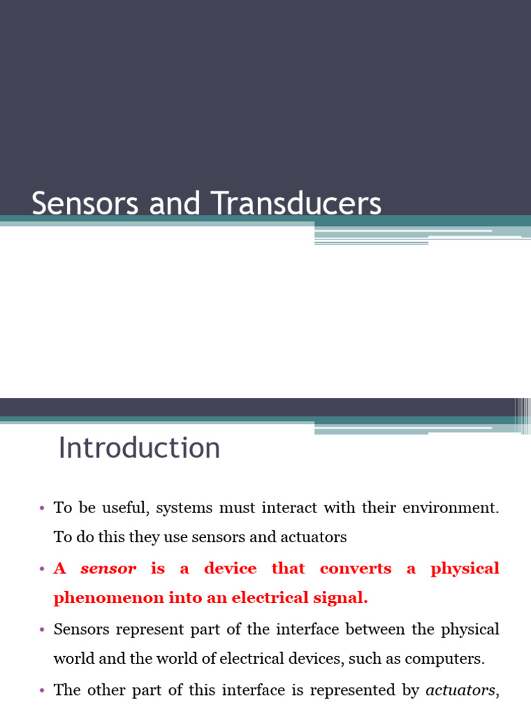 Sensor | PDF | Sensor | Flow Measurement