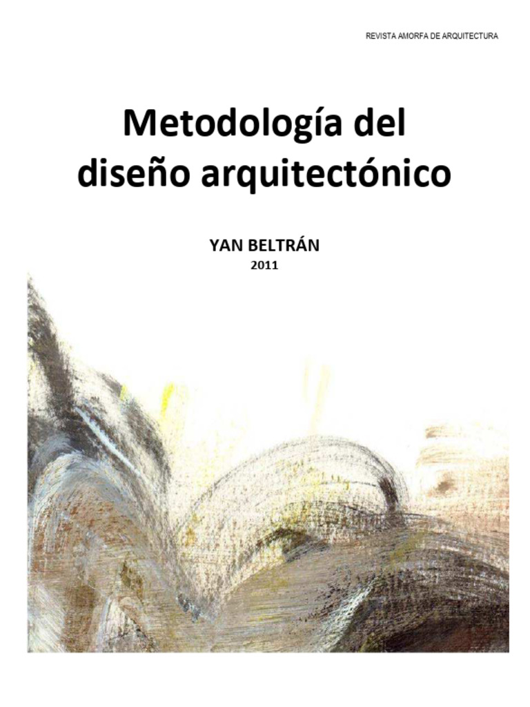Metodologia_del_diseno_arquitectonico | PDF | Evaluación | Diseño