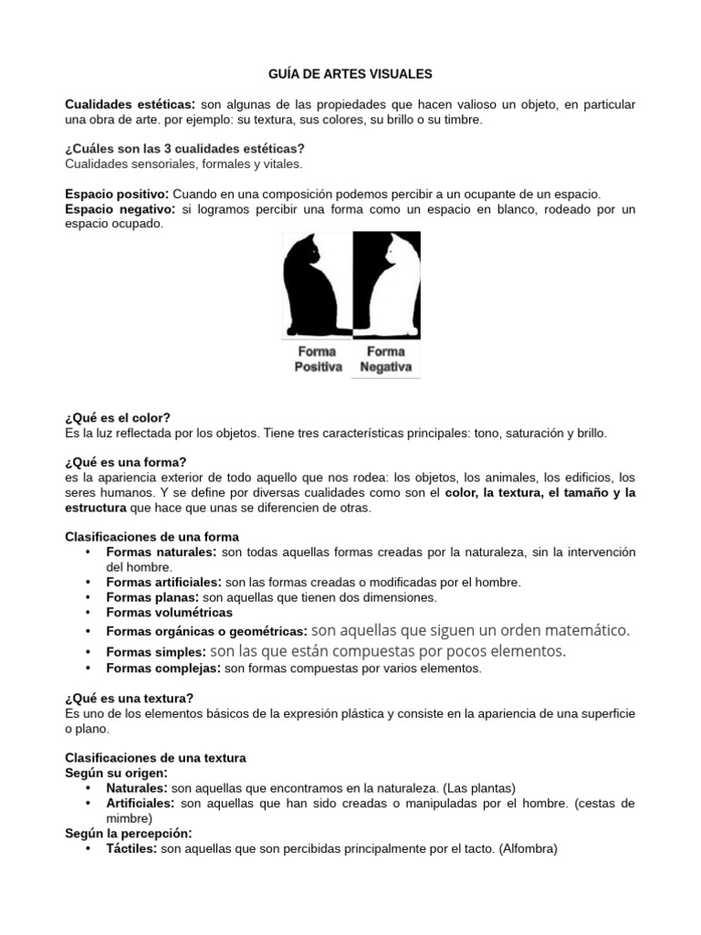 Artes Visuales | PDF | Color | Amarillo