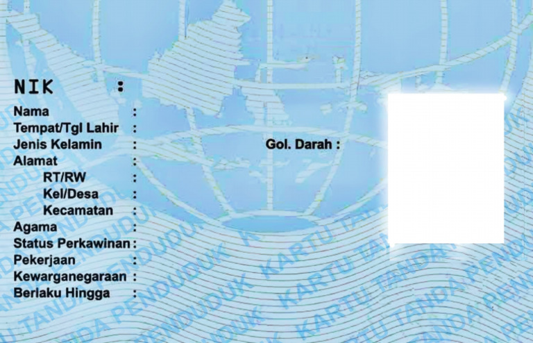Blangko KTP | PDF