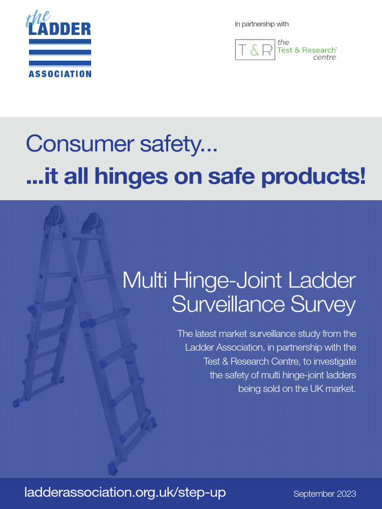 Ladder Association Multi Hinge Joint Ladder Surveillance Survey Version ...
