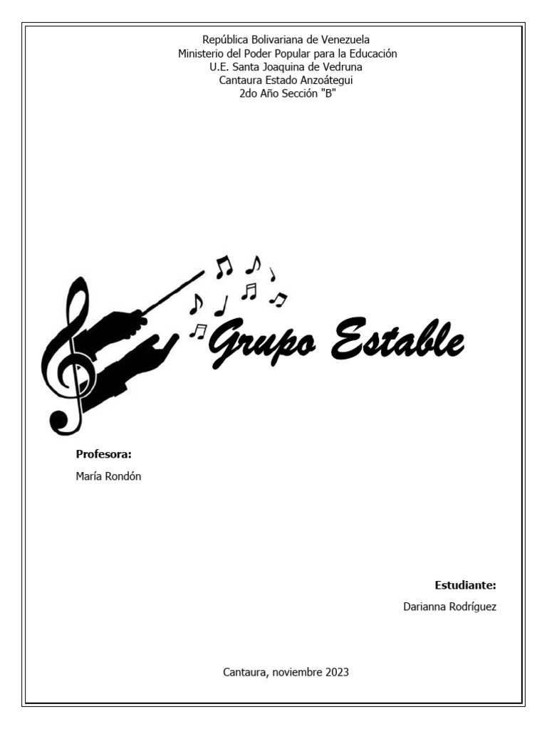 Grupo Estable Santa Joaquina | PDF | Poesía