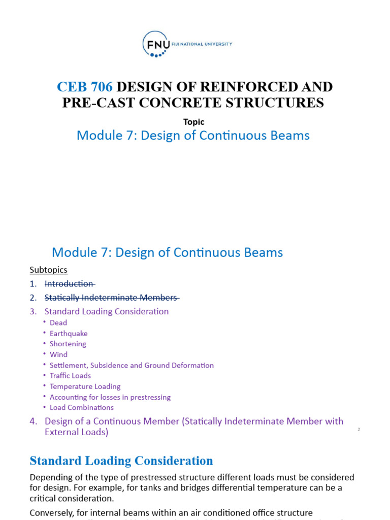 Module 7 (Subtopics 3 and 4) | PDF | Beam (Structure) | Structural Load