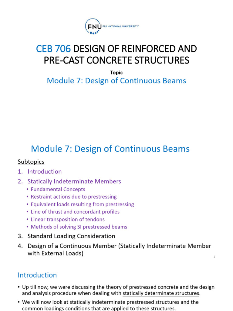 Module 7 (Subtopics 1 and 2) | Download Free PDF | Beam (Structure ...