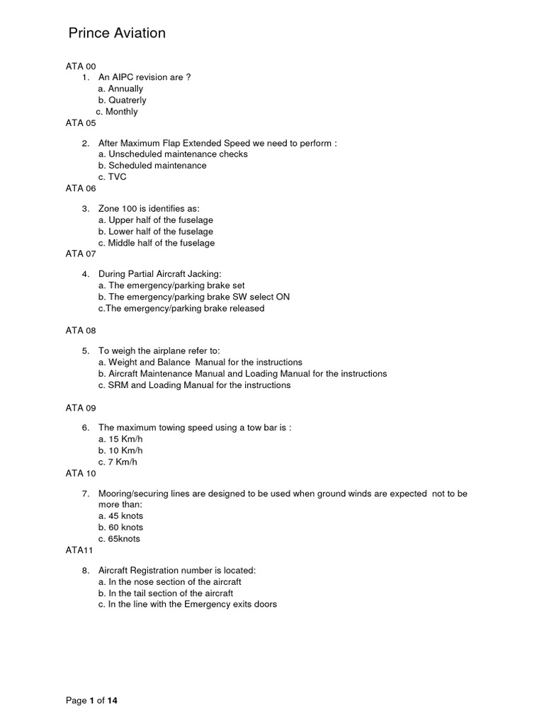 Home Work Ata 00 | PDF | Aircraft Flight Control System | Flap ...