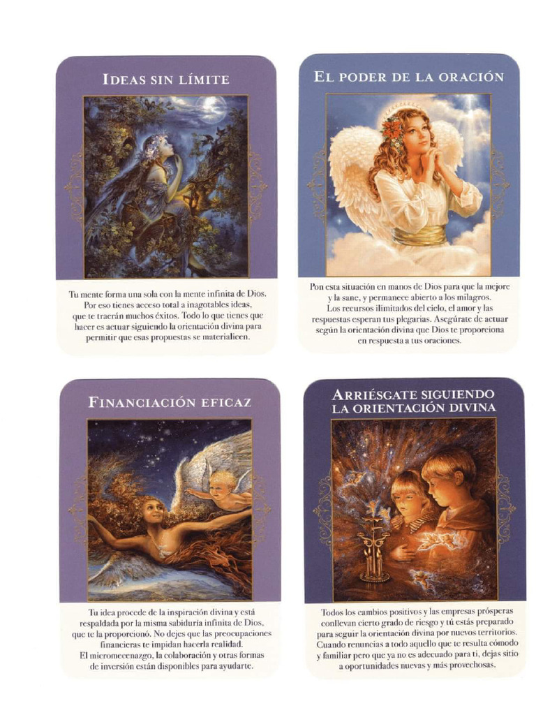 Angeles de La Abundancia Oraculo | PDF