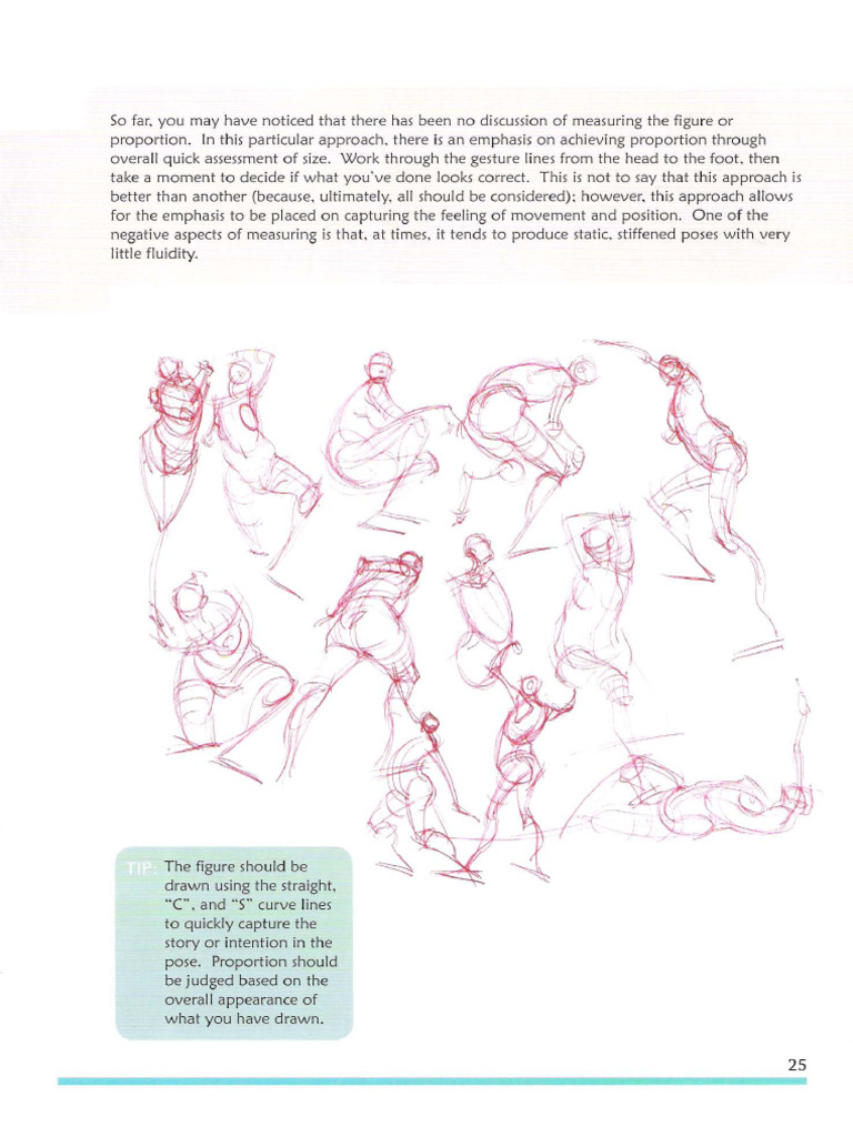 Michael Hampton Figure Drawing Design and Invention 1 - Split - 1 (031 ...