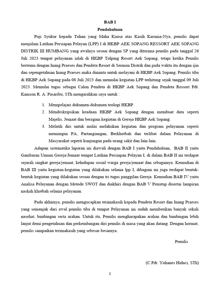 LPP 1 Hidaci Rev.3 | PDF | Agama & Spiritualitas